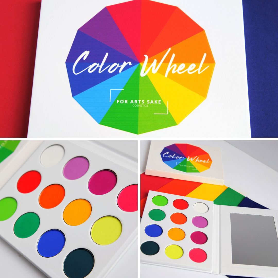 Color Wheel Rainbow Eyeshadow Palette – For Arts Sake Cosmetics