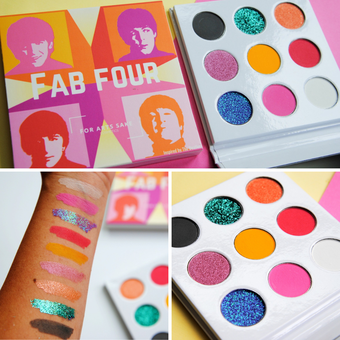 Fab Four Eyeshadow Palette – For Arts Sake Cosmetics